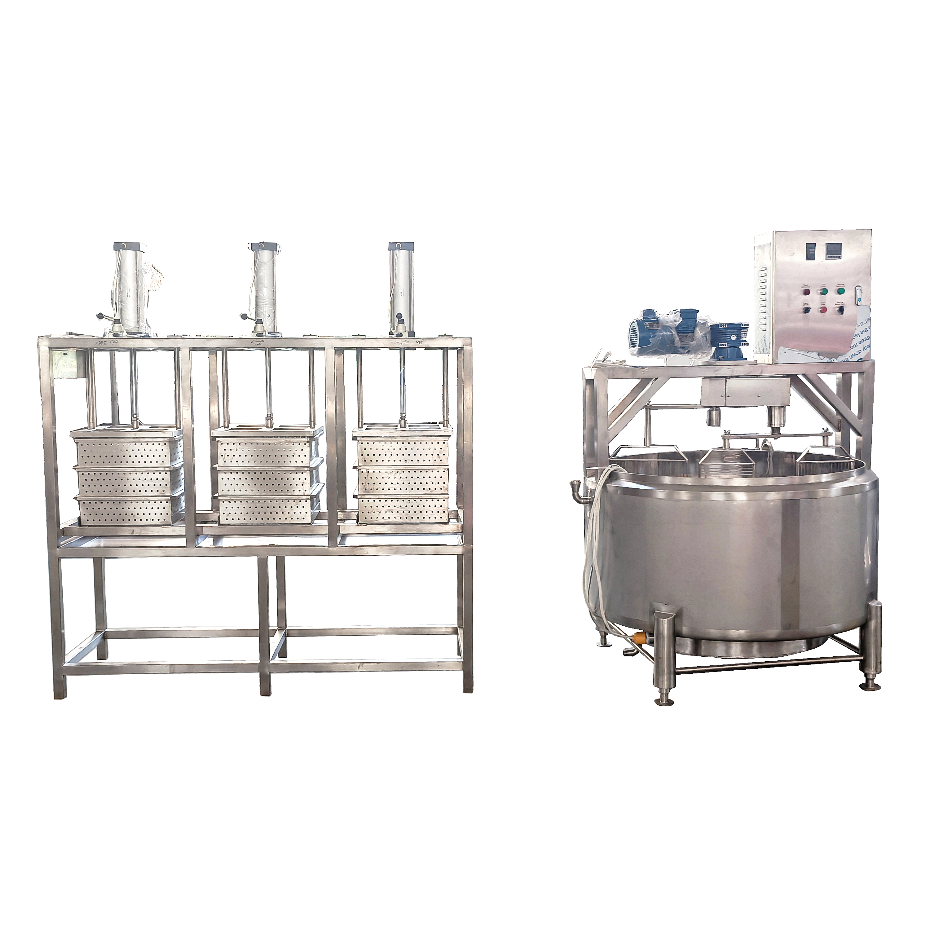 High Quality Cottage Cheese Making Machine - Buy High Quality Cheese ...